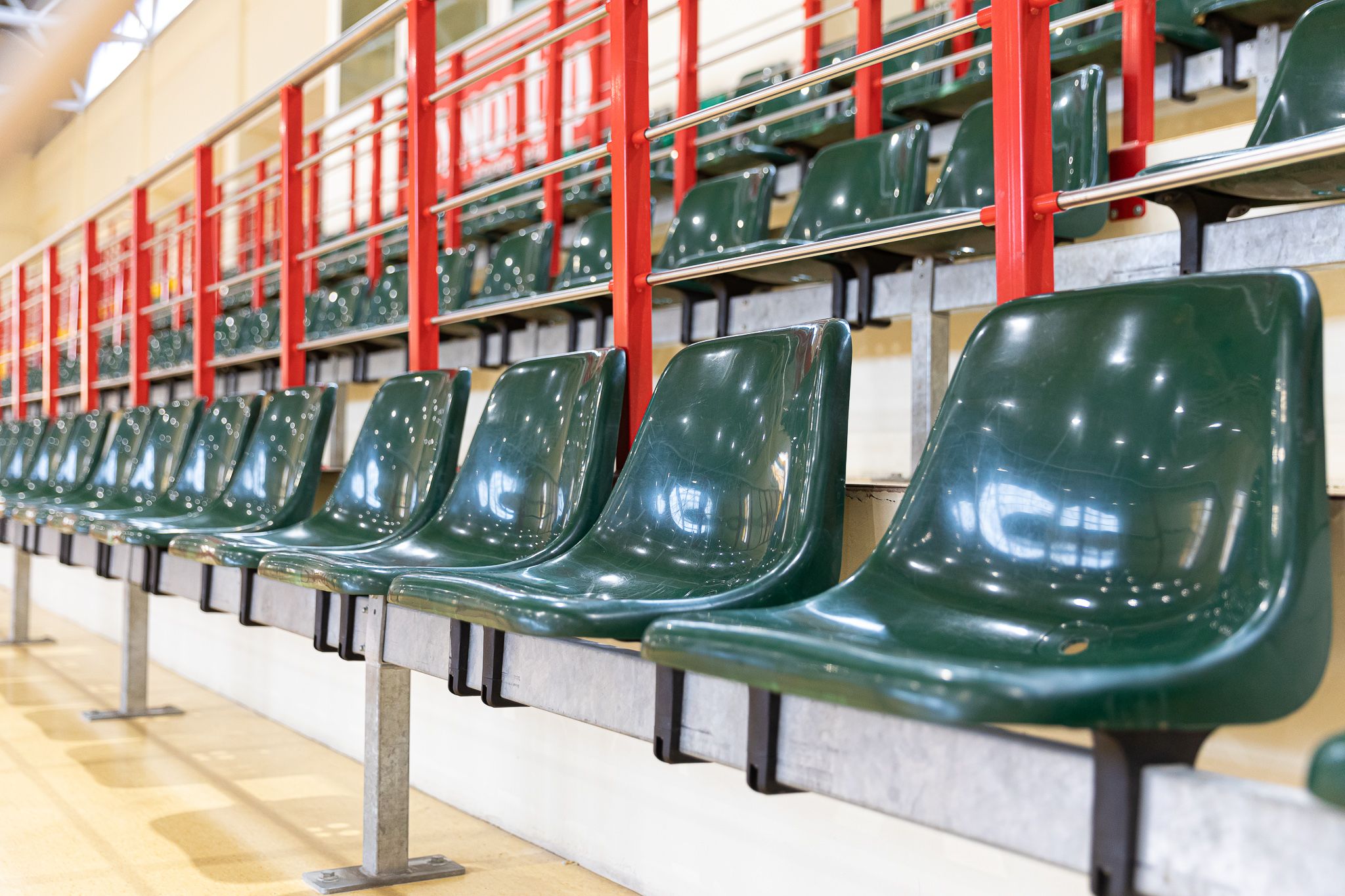 Indoor spectator stands - Sporta Halle