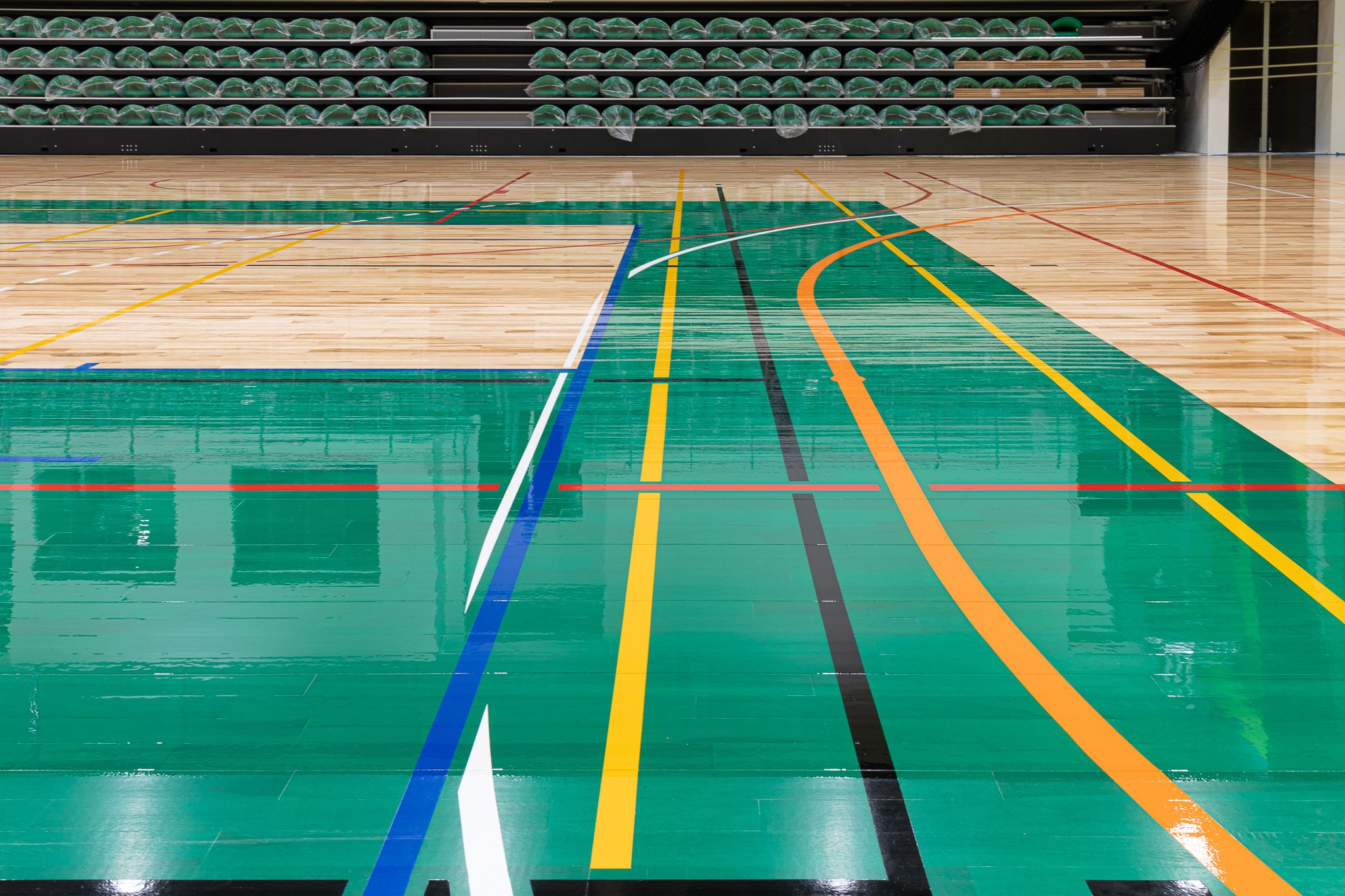 Marking indoors - Sporta Halle